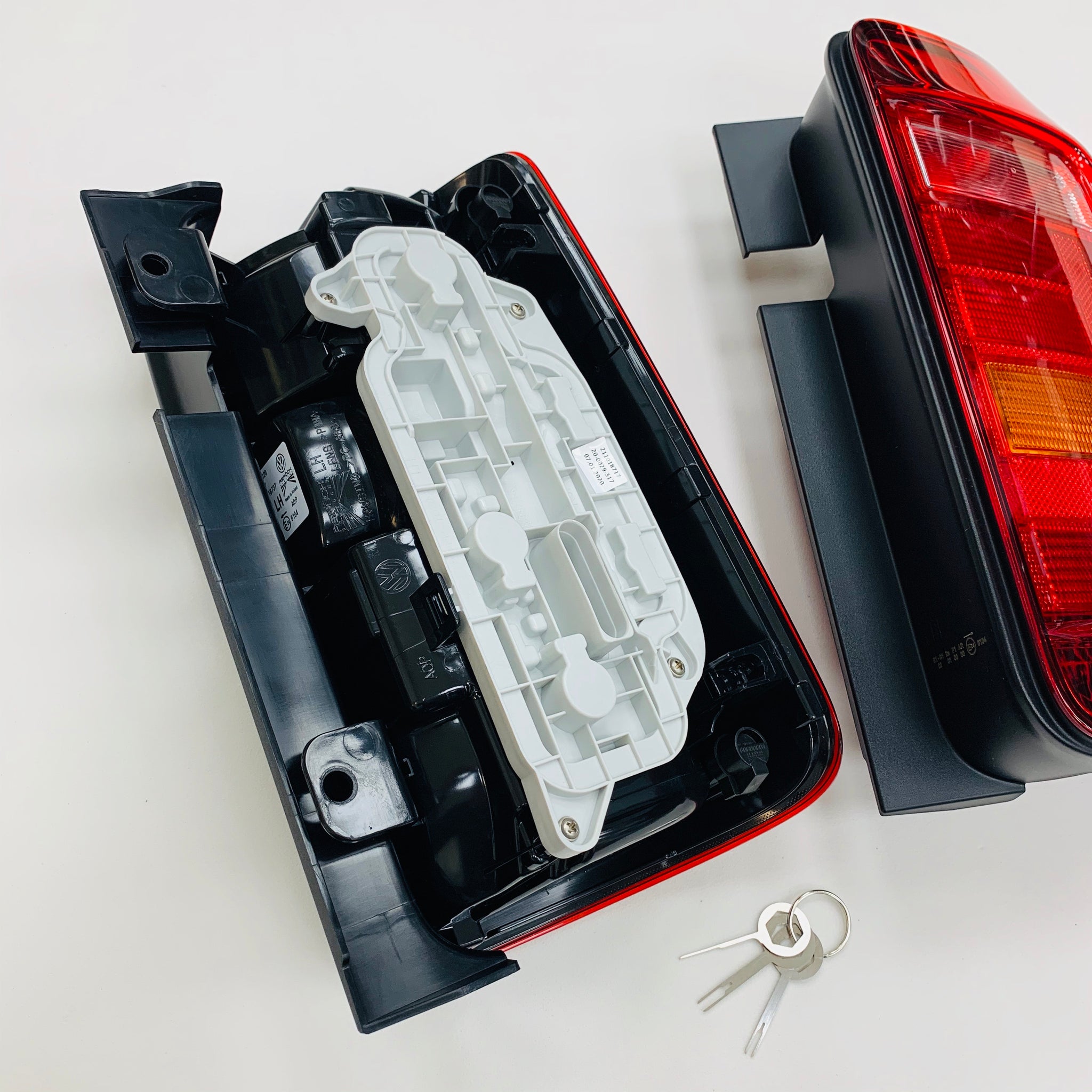 Caddy Rear Lights Genuine VW RED RHD Pair Upgrade 2004 Onwards – custom ...