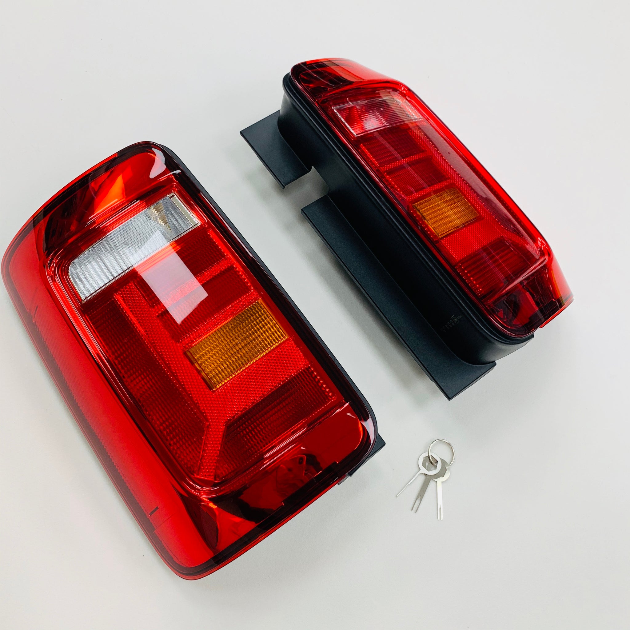 Caddy Rear Lights Genuine VW RED RHD Pair Upgrade 2004 Onwards – custom ...